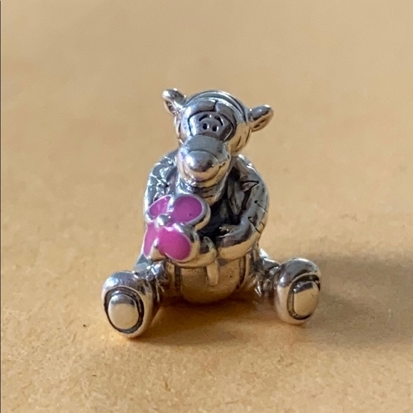 Pandora | Jewelry | Authentic Pandora Disney Tigger Pink Enamel Charm ...